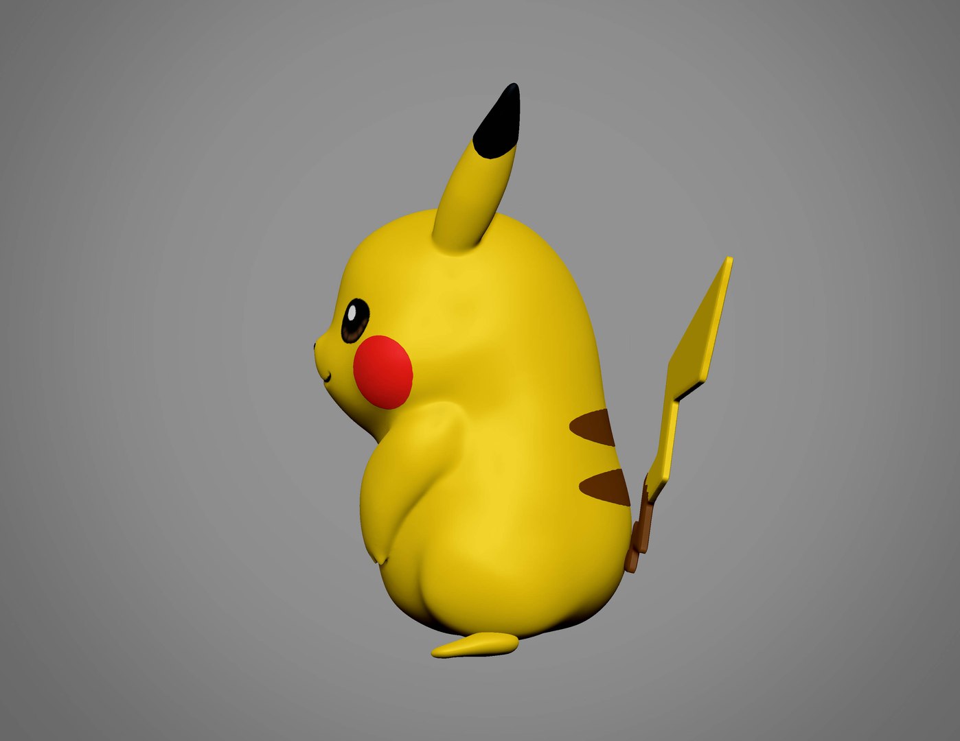 3D Pokemon Pikachu Model - TurboSquid 1264841