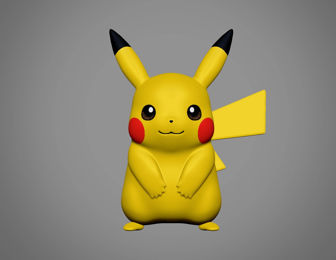 3D Pokemon Pikachu Model - TurboSquid 1264841