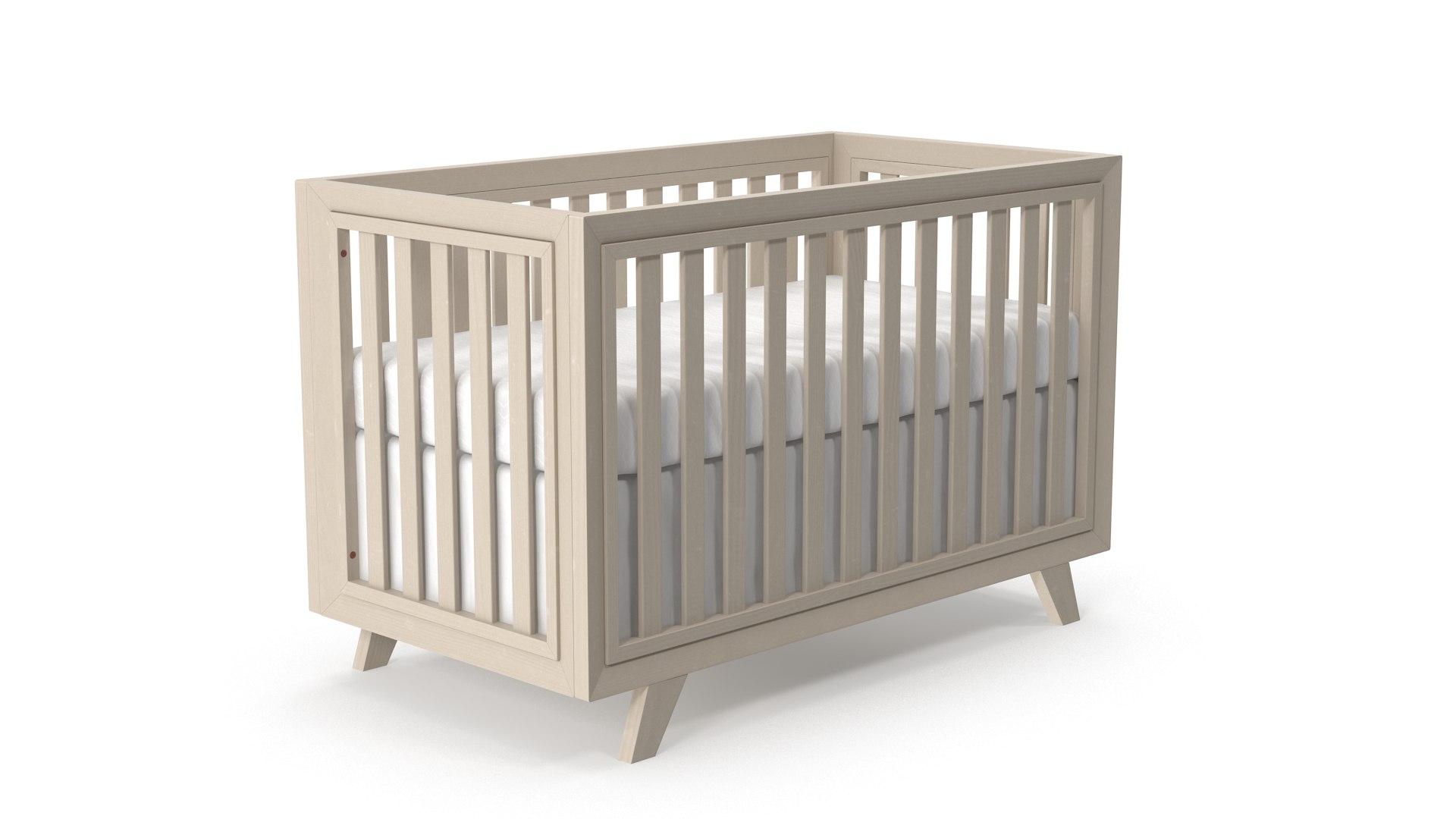 Baby Cribs V2 3D Model - TurboSquid 1994658