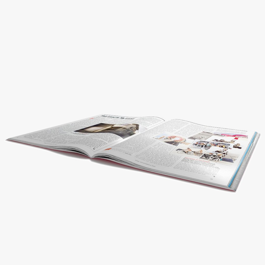 3d Magazine Model
