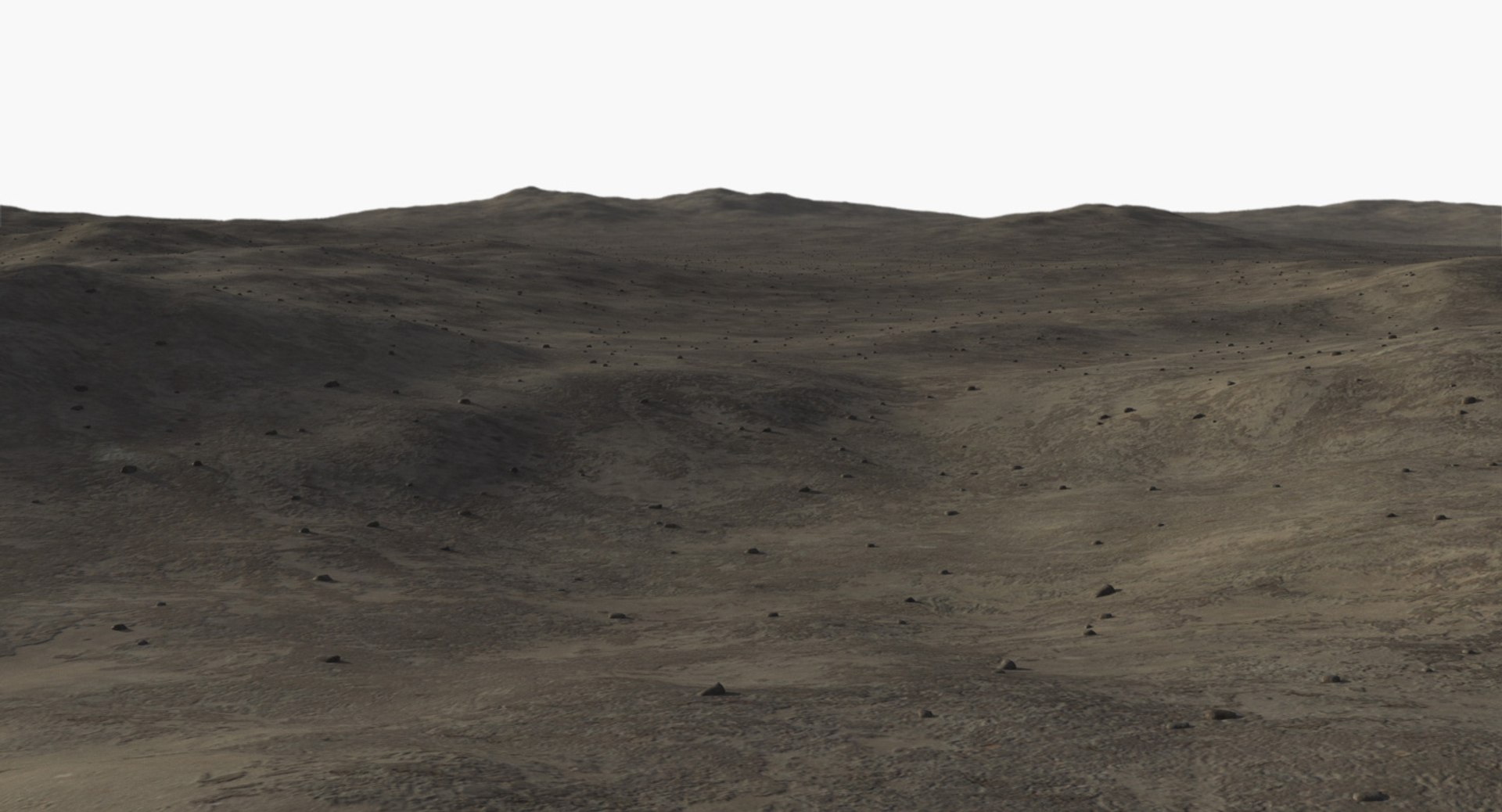 3d Desert Landscape Model