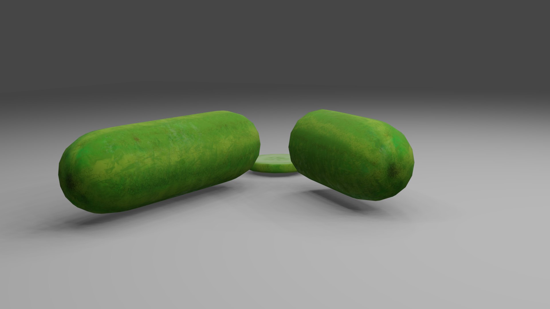 Cucumber 3D Model - TurboSquid 2067244