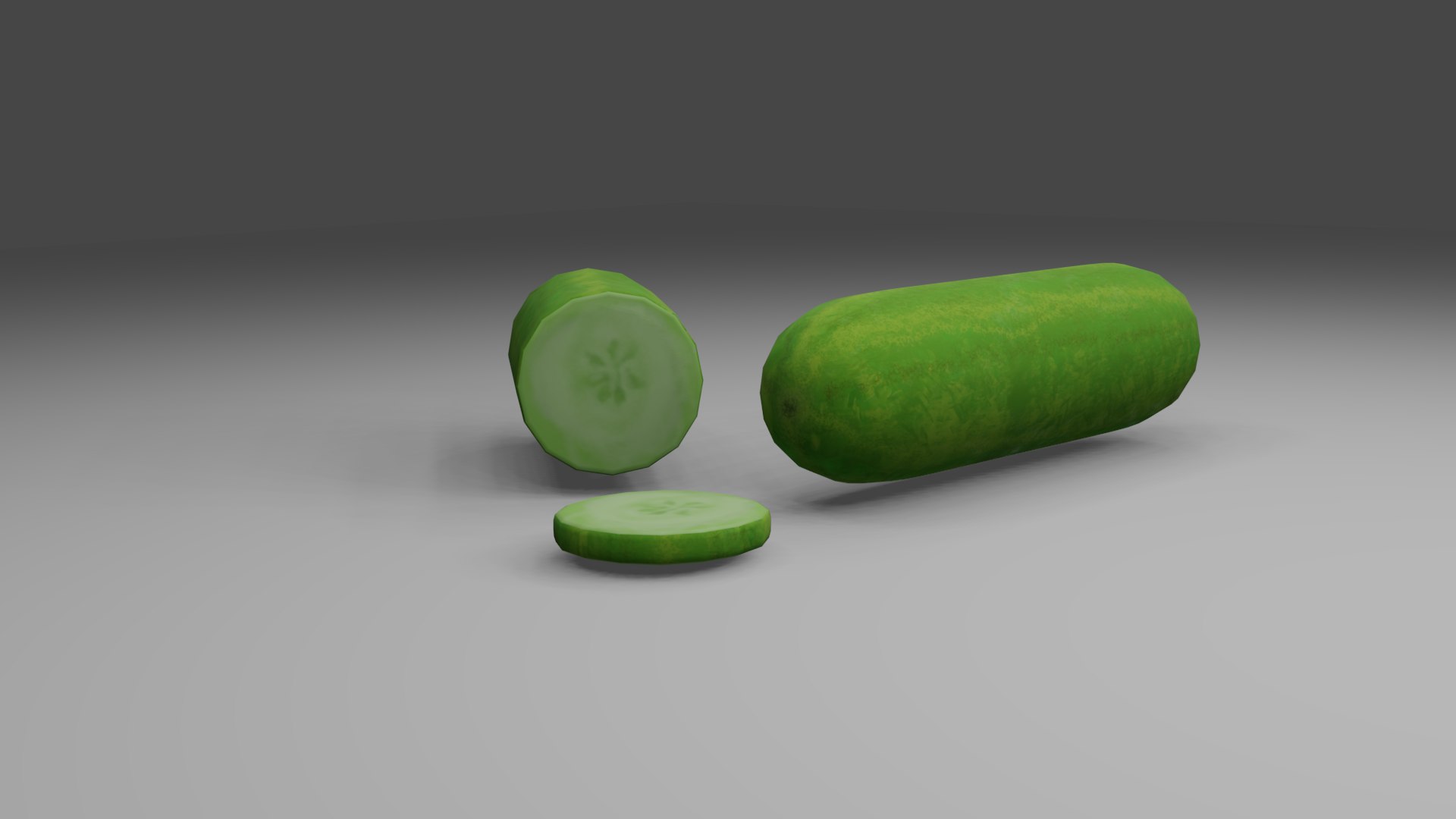 Cucumber 3D Model - TurboSquid 2067244