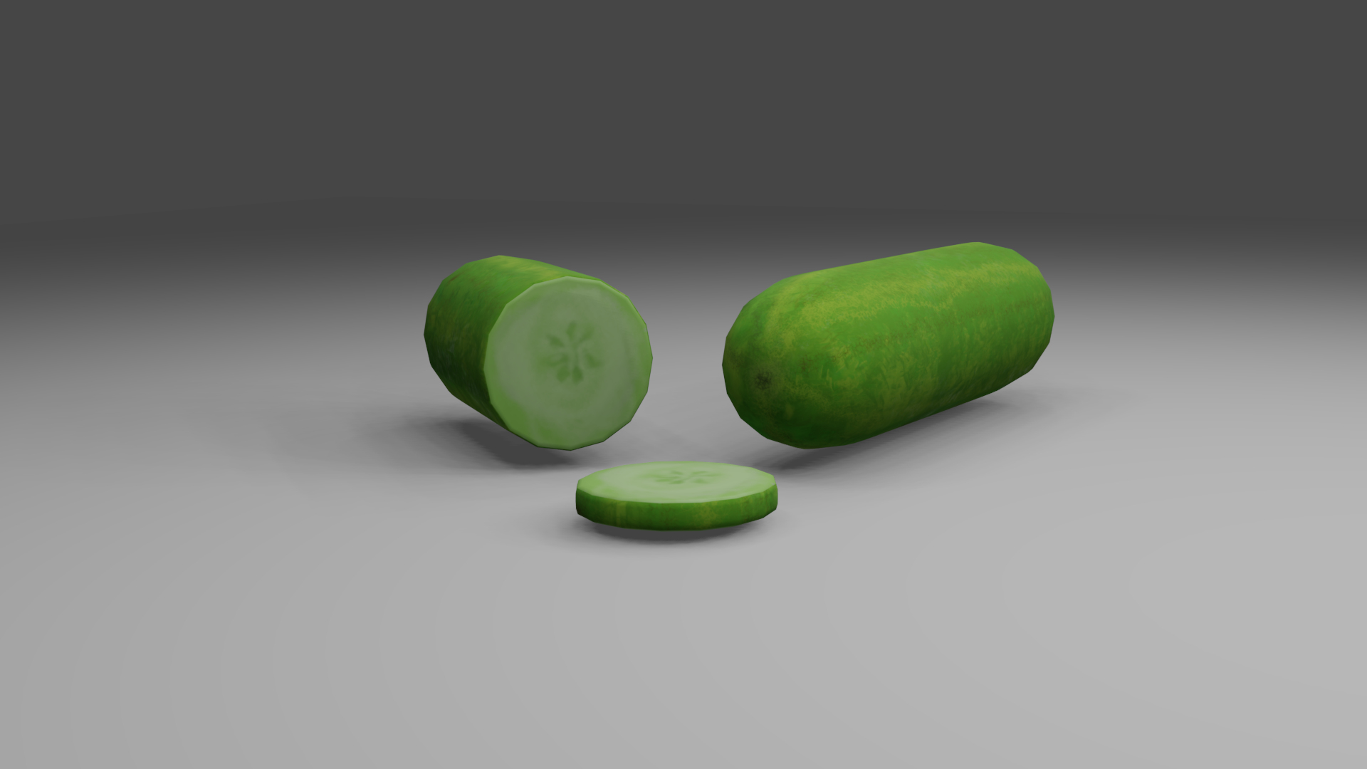 Cucumber 3D Model - TurboSquid 2067244