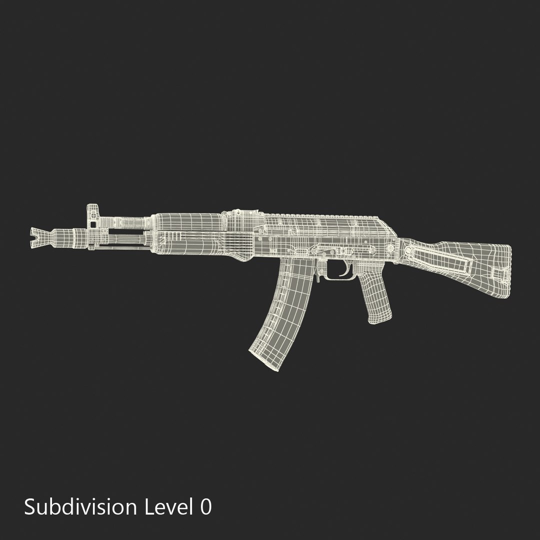 3d ak 104 rifle