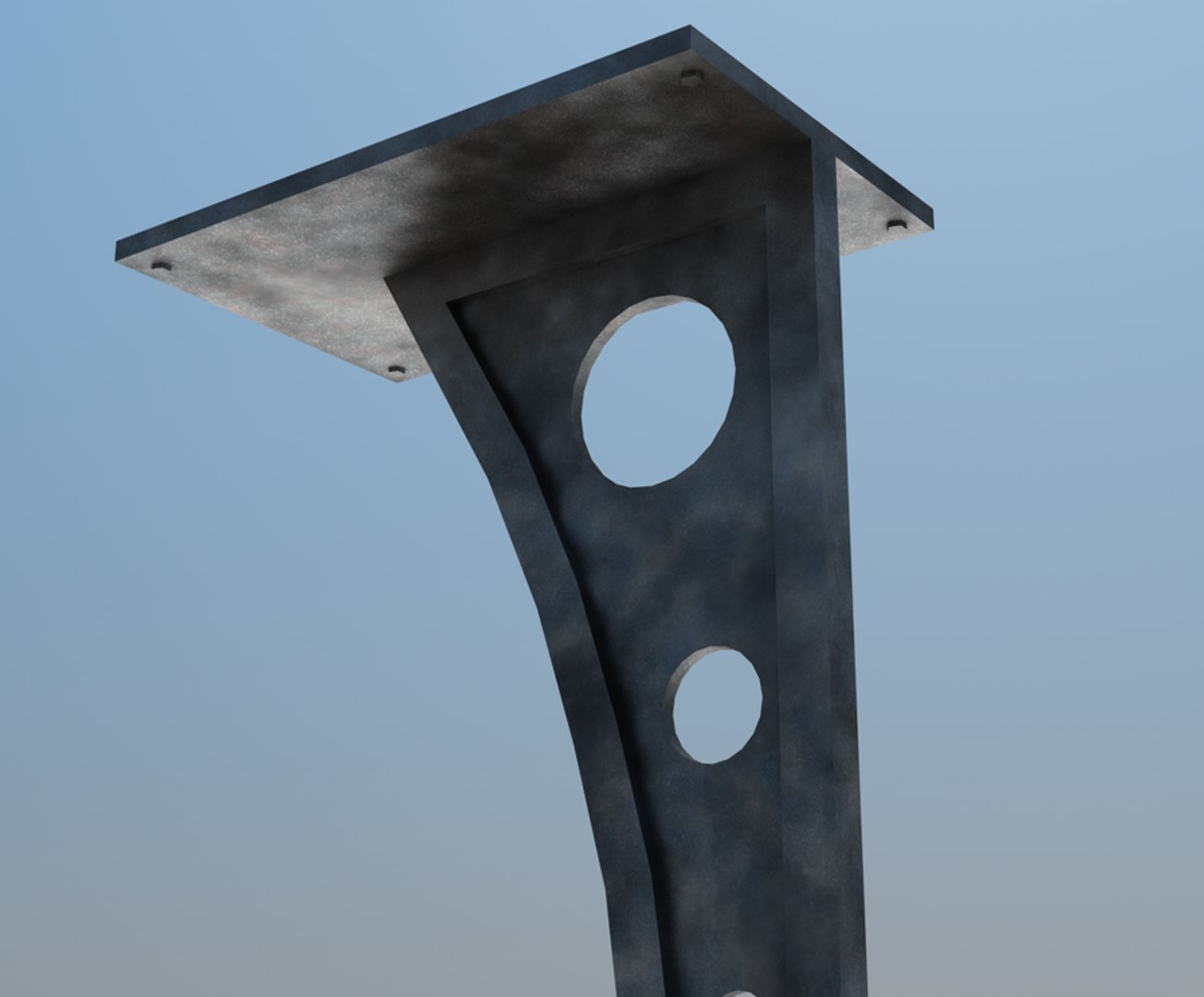 Support Beam C4d