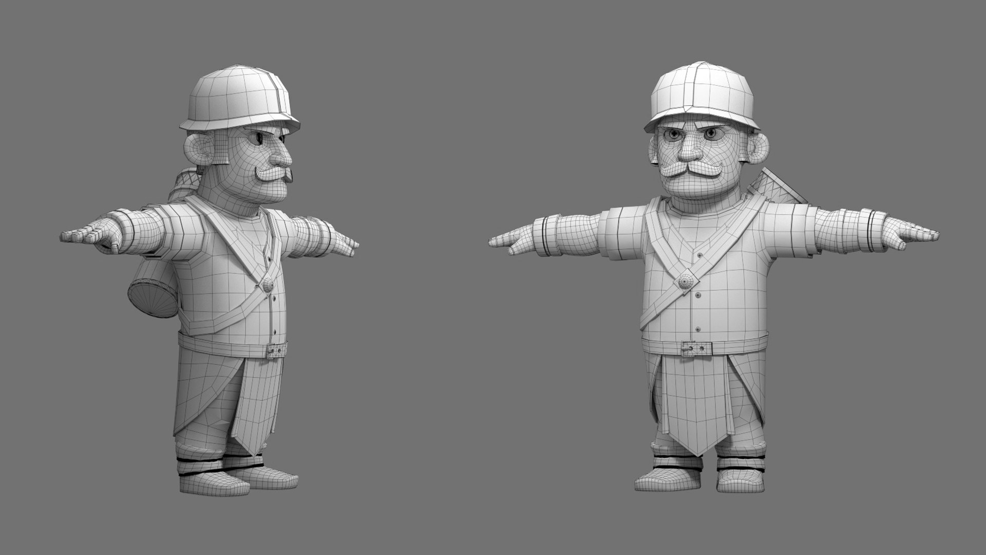 Stylized archer character games 3D - TurboSquid 1663355