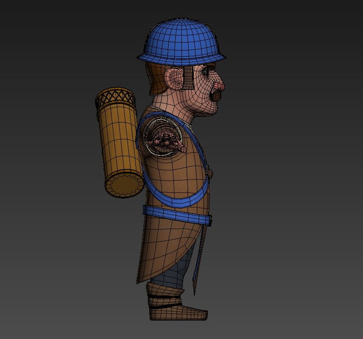 Stylized archer character games 3D - TurboSquid 1663355