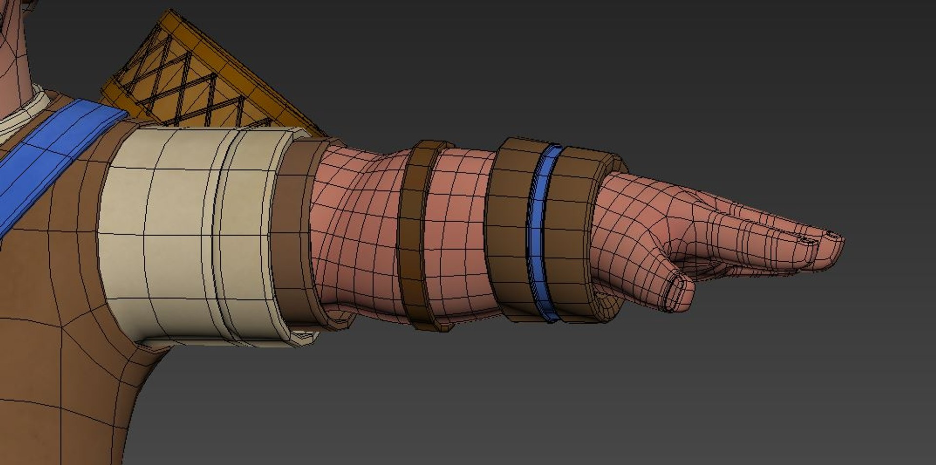 Stylized archer character games 3D - TurboSquid 1663355