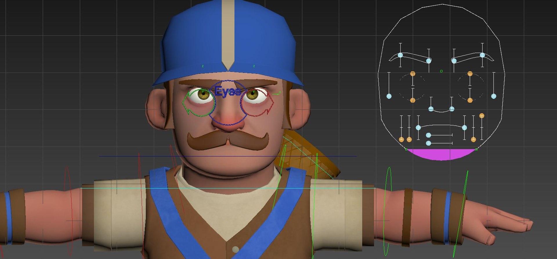 Stylized archer character games 3D - TurboSquid 1663355