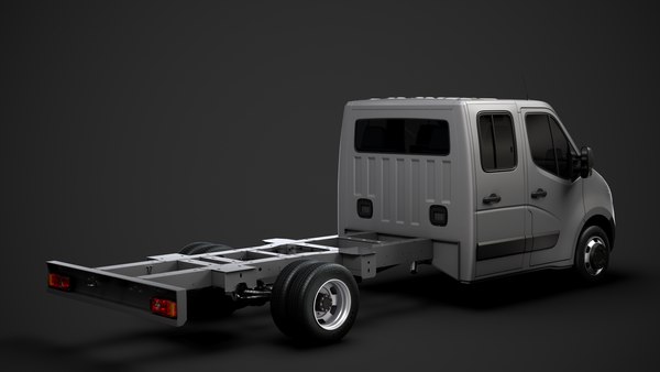 Renault master crewcab dw 3D model - TurboSquid 1544622