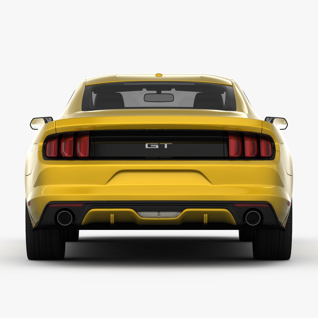 Mustang Gt 3d Model