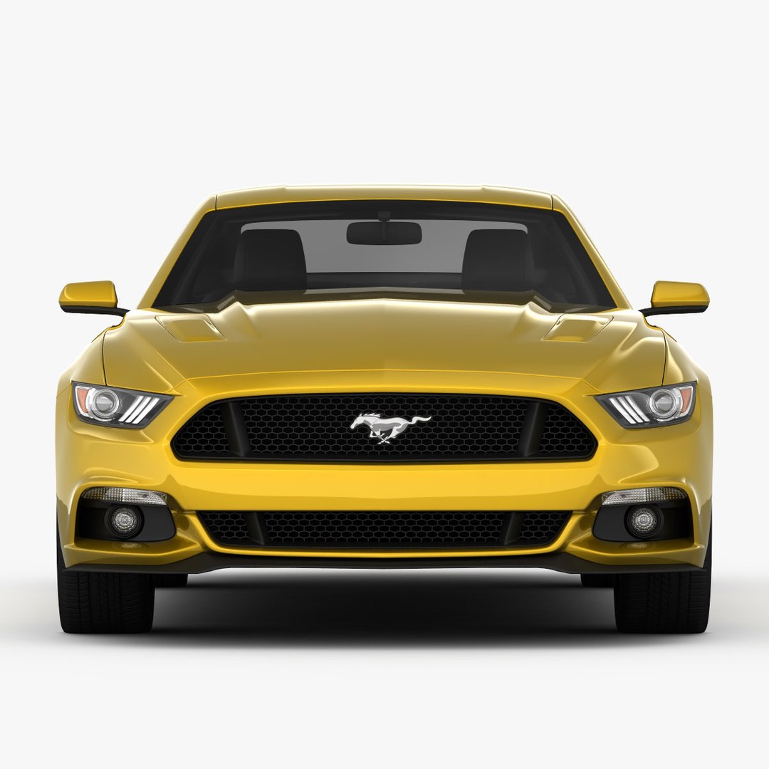 Mustang Gt 3d Model