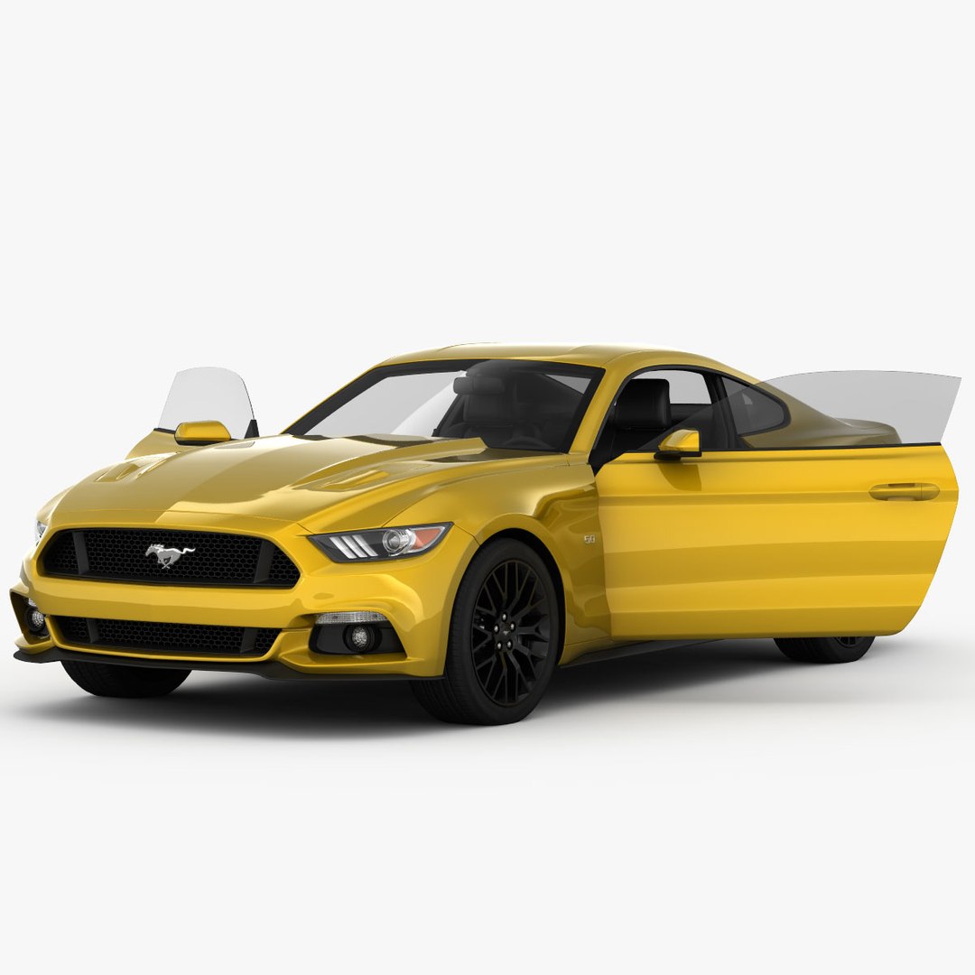 Mustang Gt 3d Model