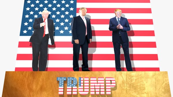 modelo 3d Donald Trump - TurboSquid 1041649
