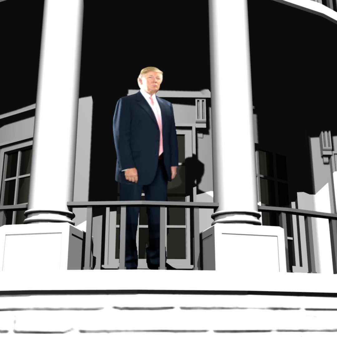 Donald Trump 3d Model