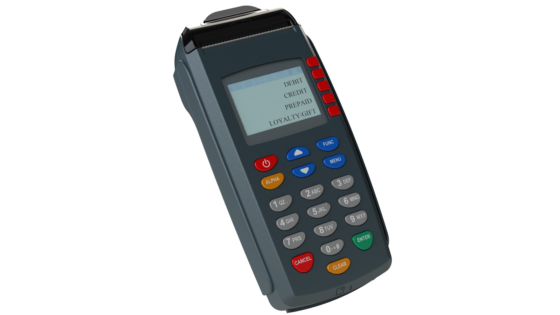 Pos Terminal 3d Obj