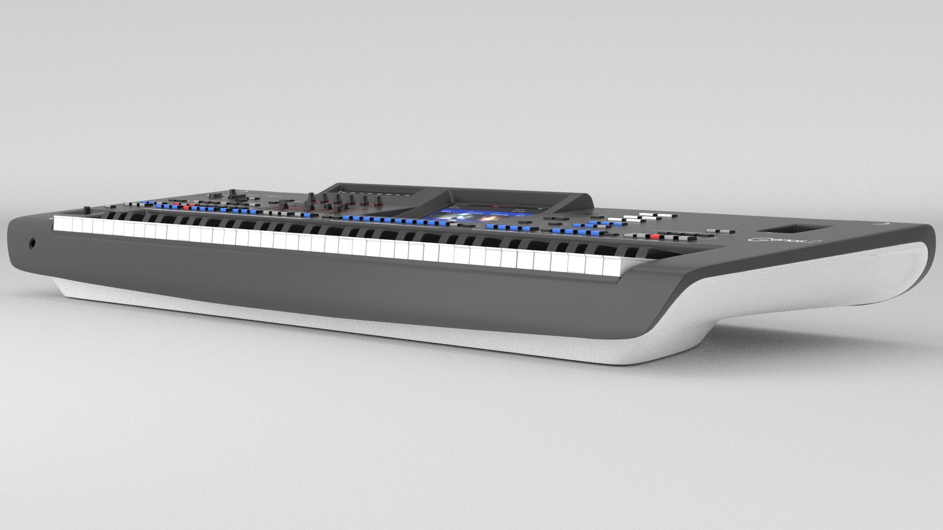 3D Yamaha Digital And Arranger Workstations Genos 2 Model Model ...