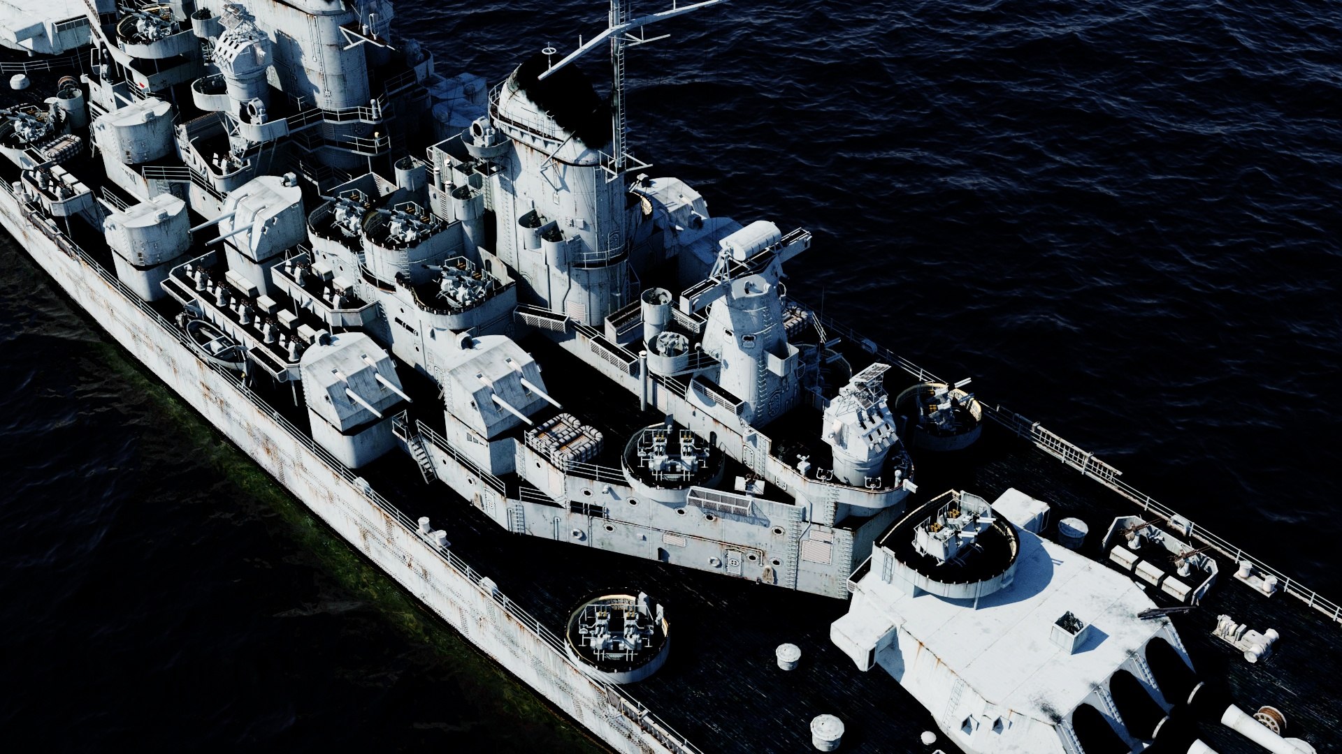 USS Iowa 3D - TurboSquid 2396522
