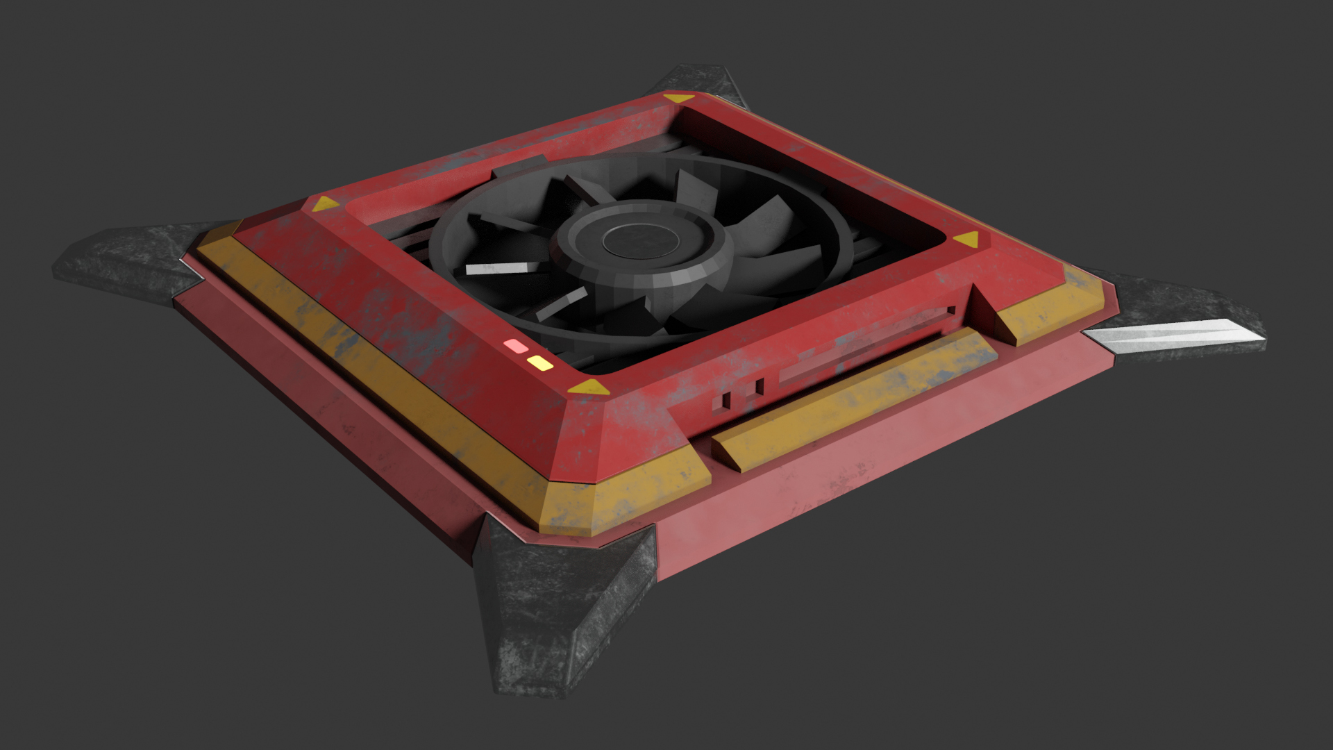 3D Ceiling Ventilation Fan Model - TurboSquid 1778577