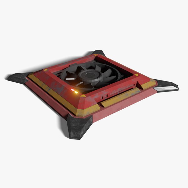 3D Ceiling Ventilation Fan model - TurboSquid 1778577