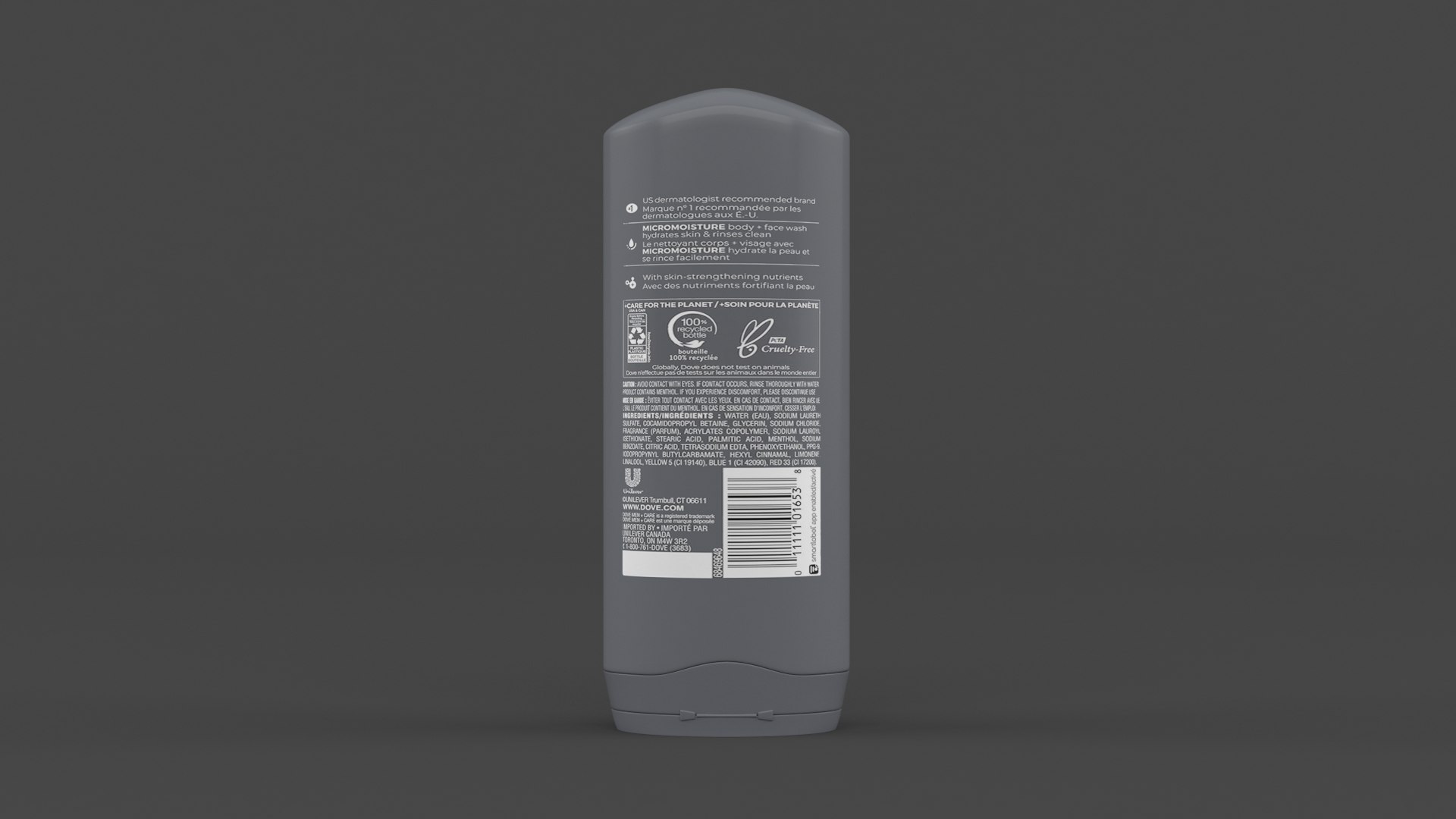 3D Model Dove Shampoo And Body Wash - TurboSquid 2132106