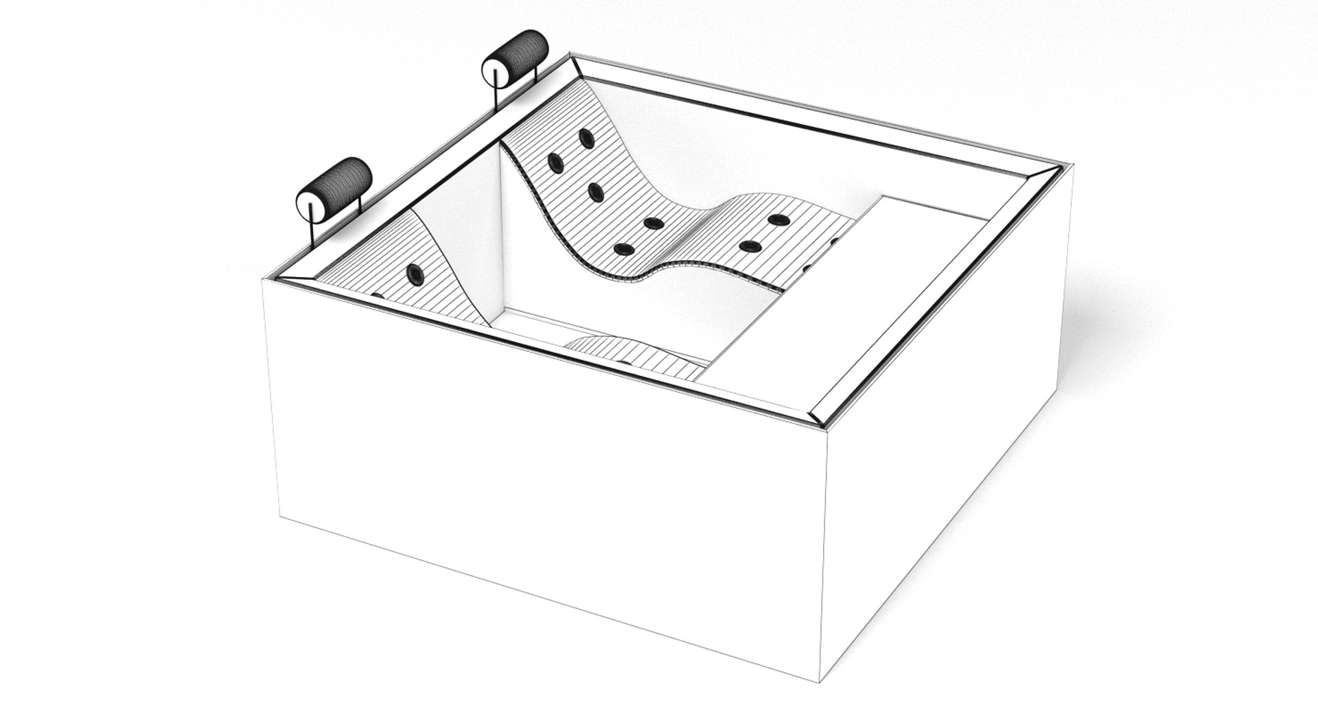 3D Model Whirlpool Pool - TurboSquid 1202056