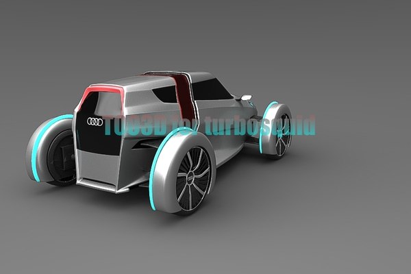 3d model audi concept