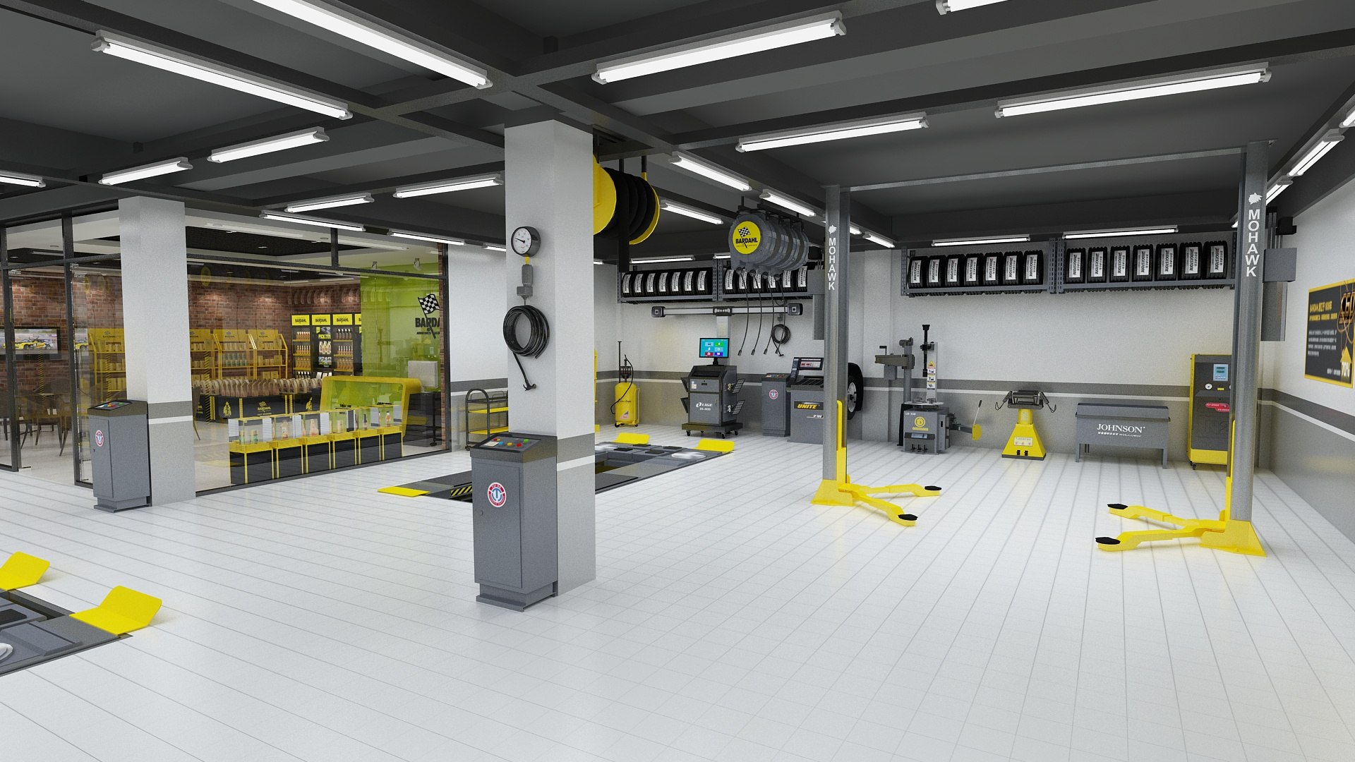 3D Car Repair Service 01 - TurboSquid 1789097