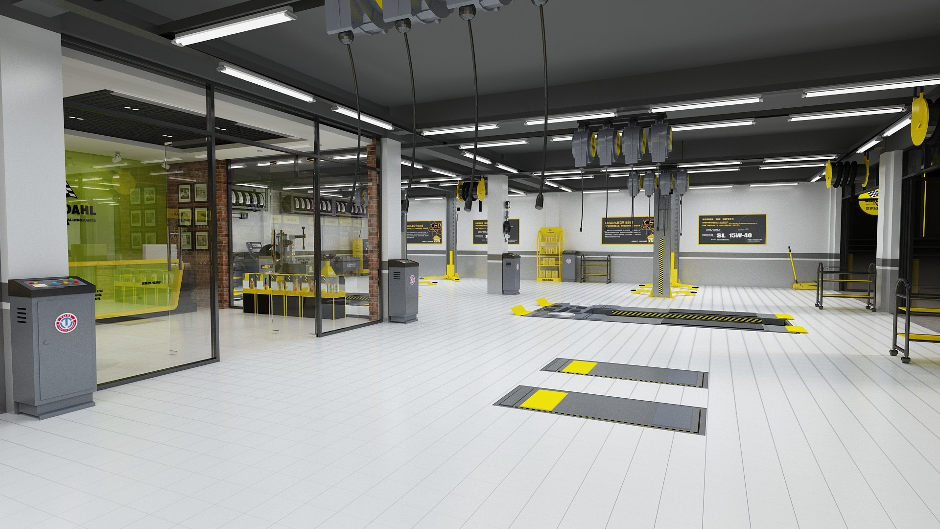 3D Car Repair Service 01 - TurboSquid 1789097