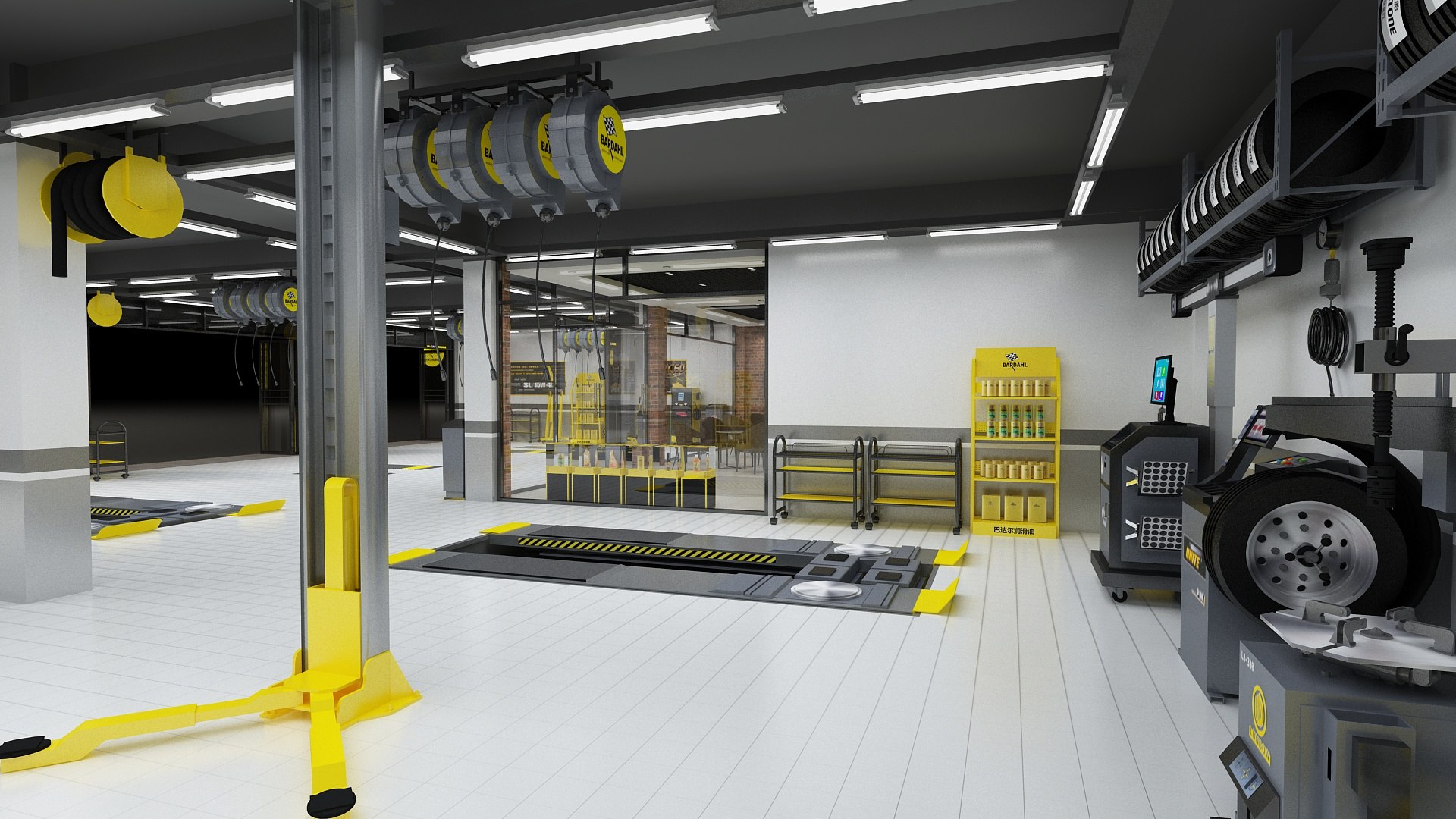 3D Car Repair Service 01 - TurboSquid 1789097