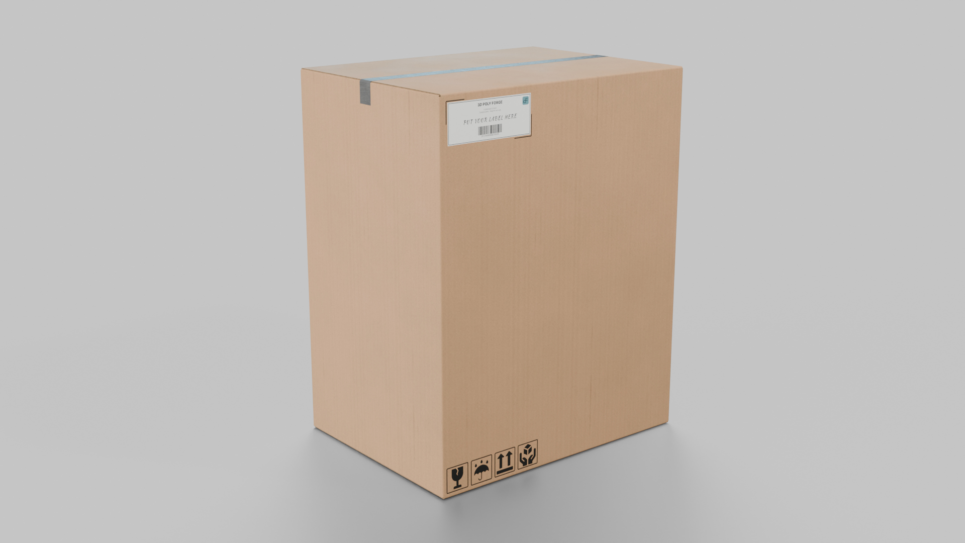 3D Versatile Cardboard Box Kit - Rigged And Customizable - TurboSquid ...