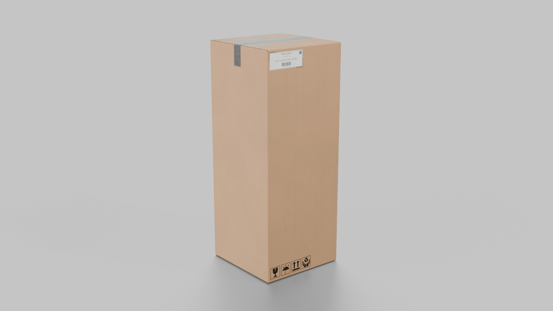3D Versatile Cardboard Box Kit - Rigged And Customizable - TurboSquid ...