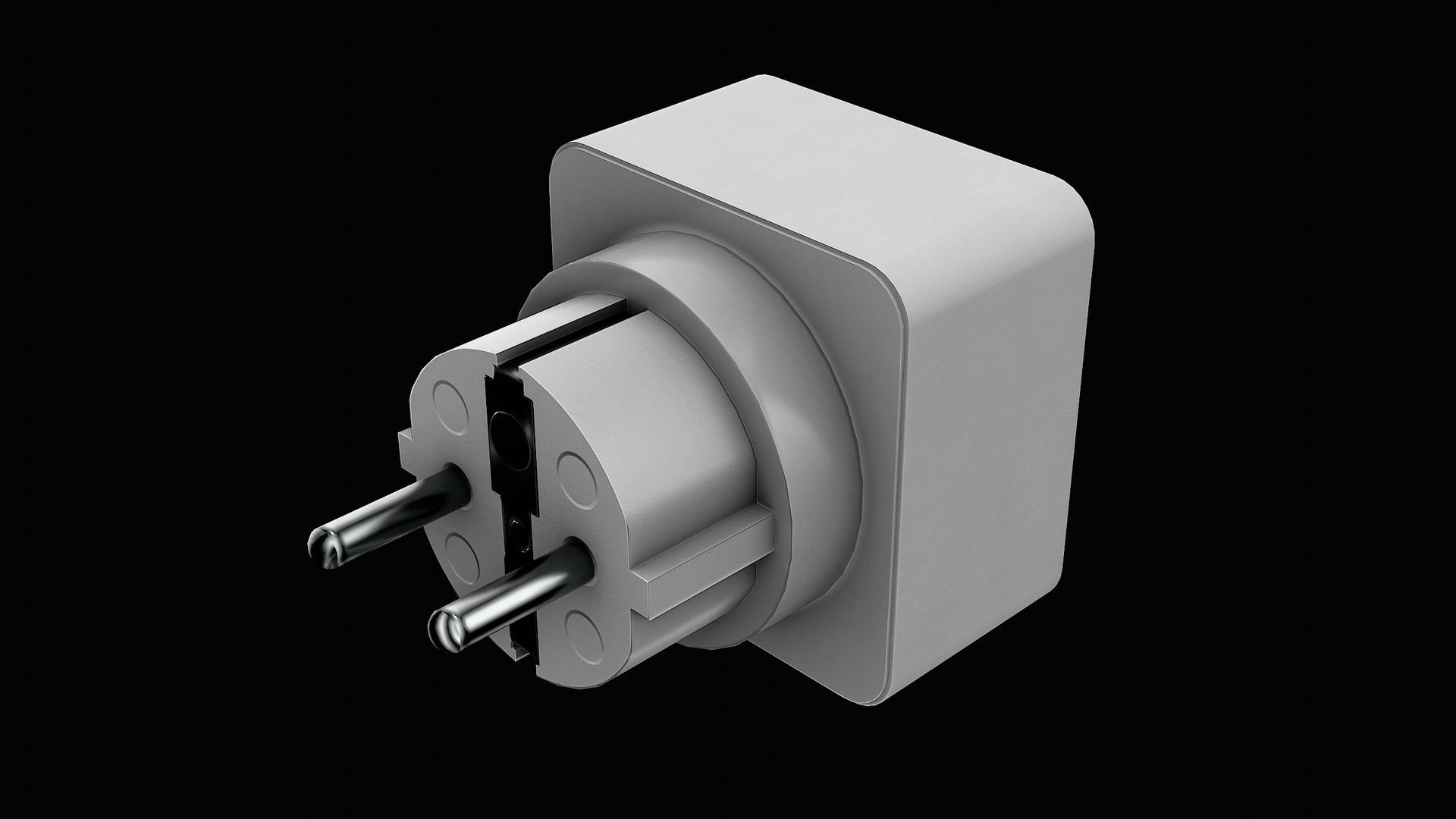 3D Universal Plug Adapter Model - TurboSquid 2294528