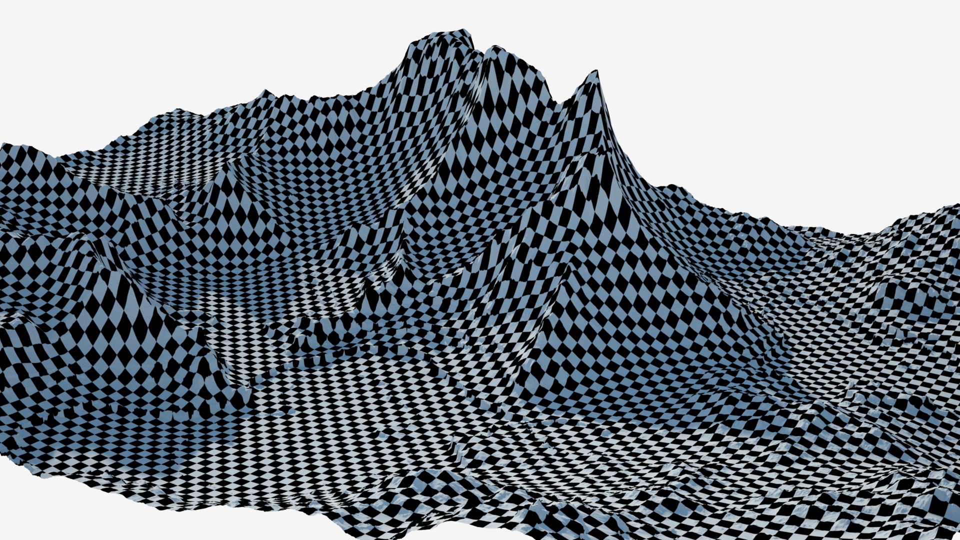 Highly Detailed Rocky Mountain And Valley Model - TurboSquid 2164493