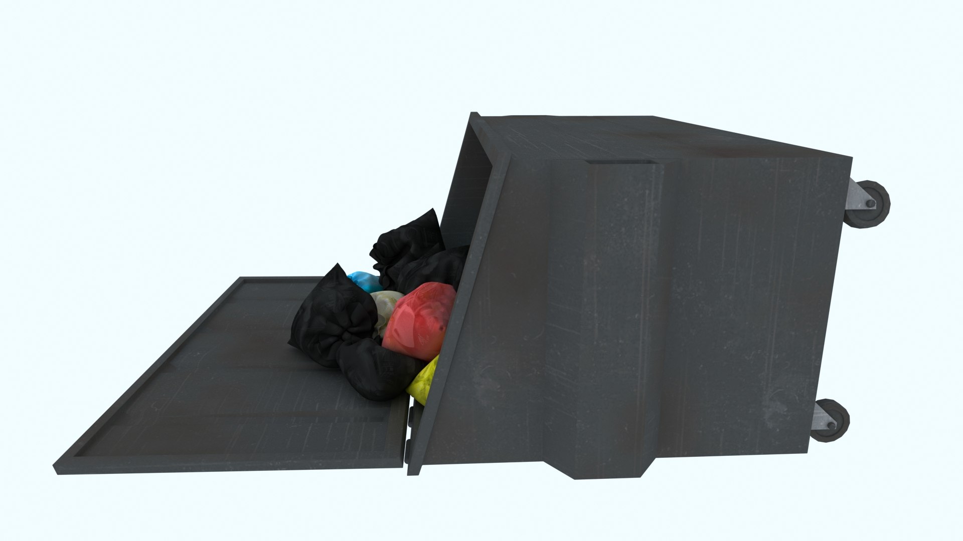 3D model Garbage Container 1 - TurboSquid 1964243