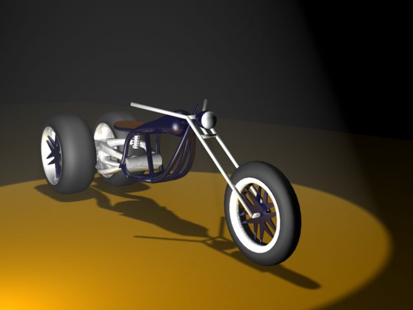 3d concept motorcycle