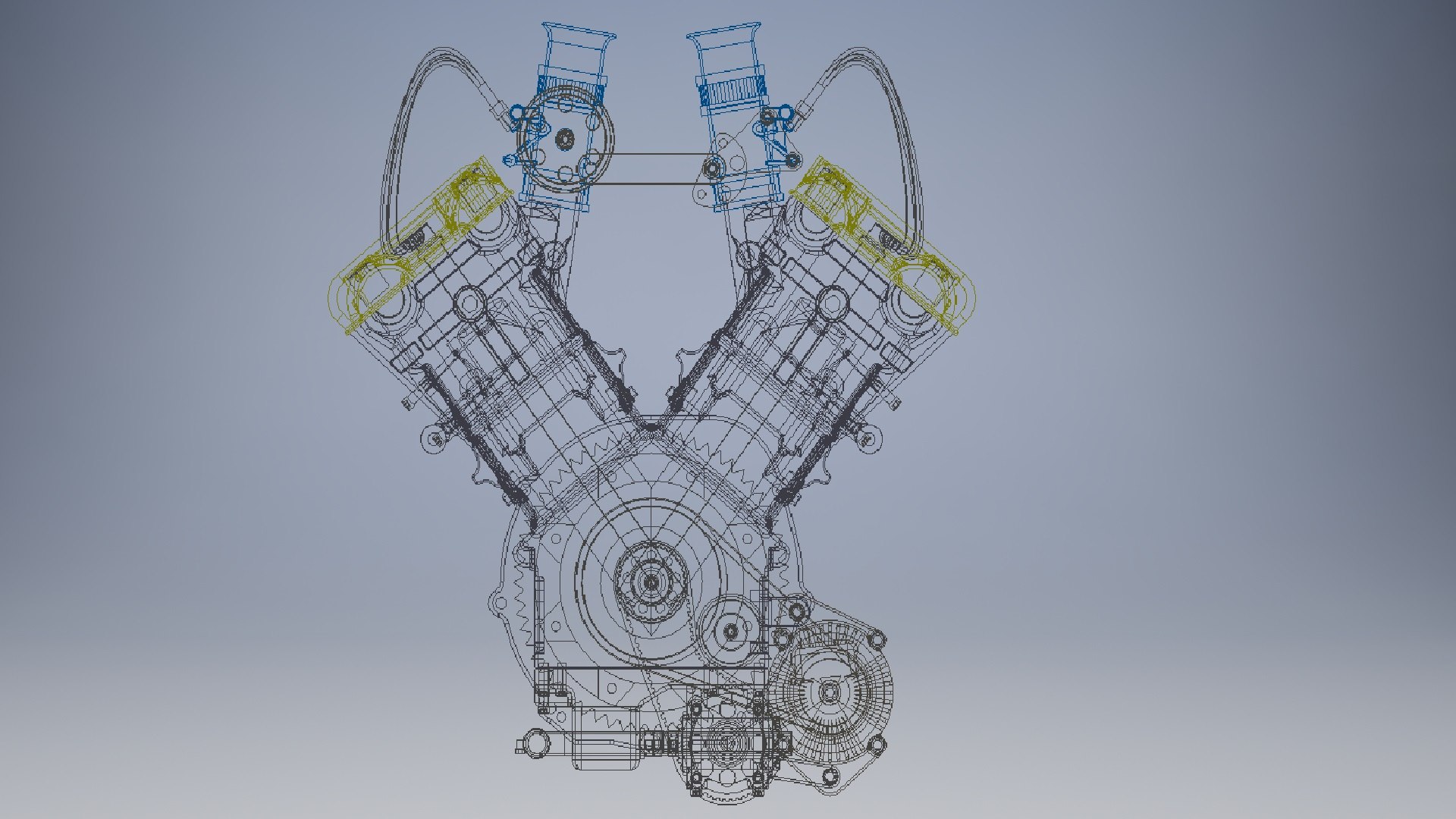 3D Model V8 Engine 3d Model - TurboSquid 2213049
