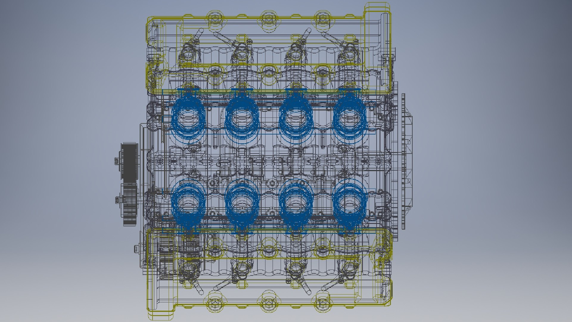3D Model V8 Engine 3d Model - TurboSquid 2213049