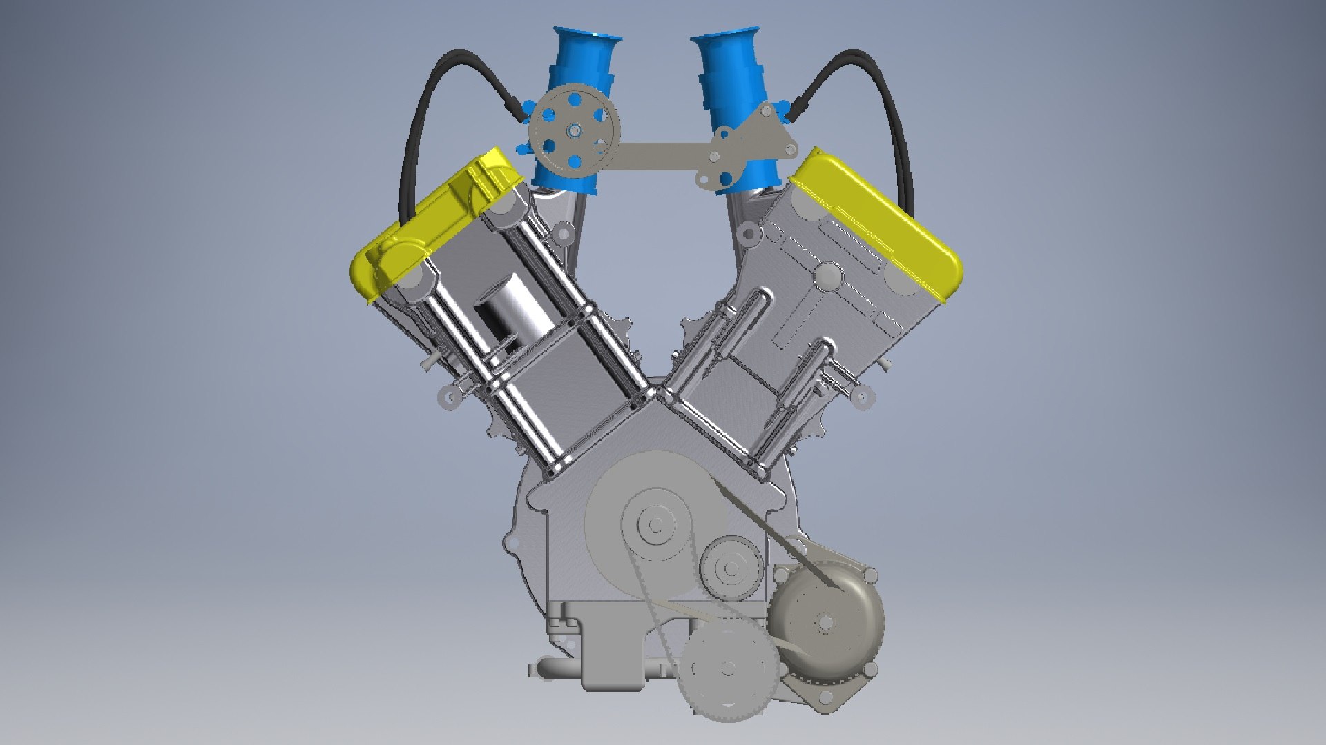 3D Model V8 Engine 3d Model - TurboSquid 2213049
