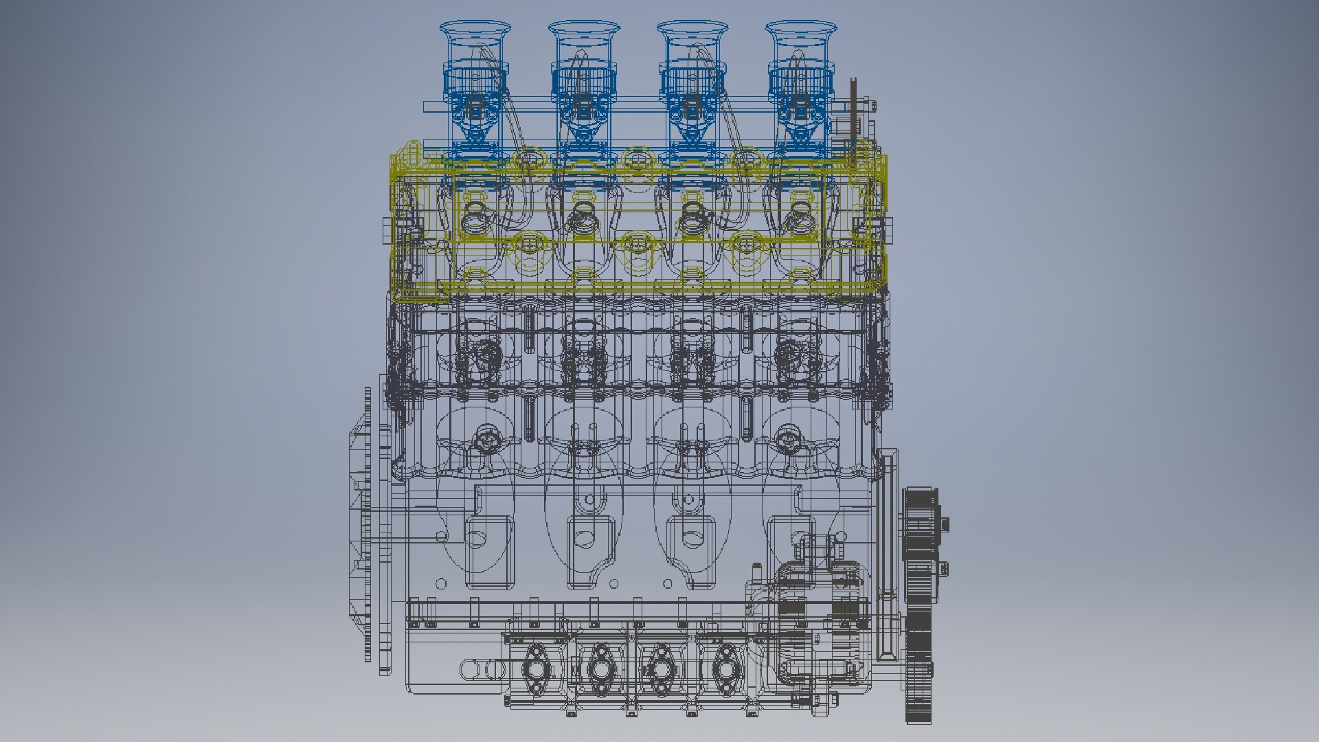3D Model V8 Engine 3d Model - TurboSquid 2213049