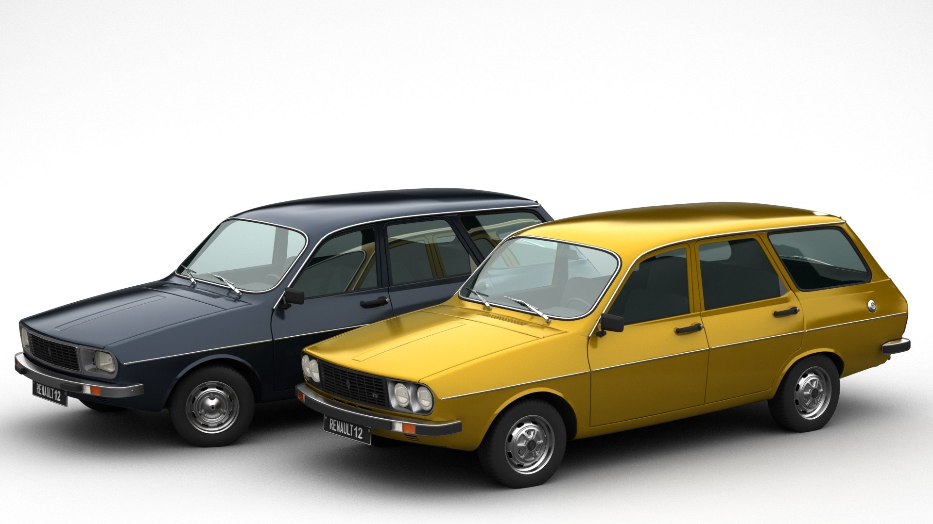 Renault 12 TSW Pack 3D - TurboSquid 2020418