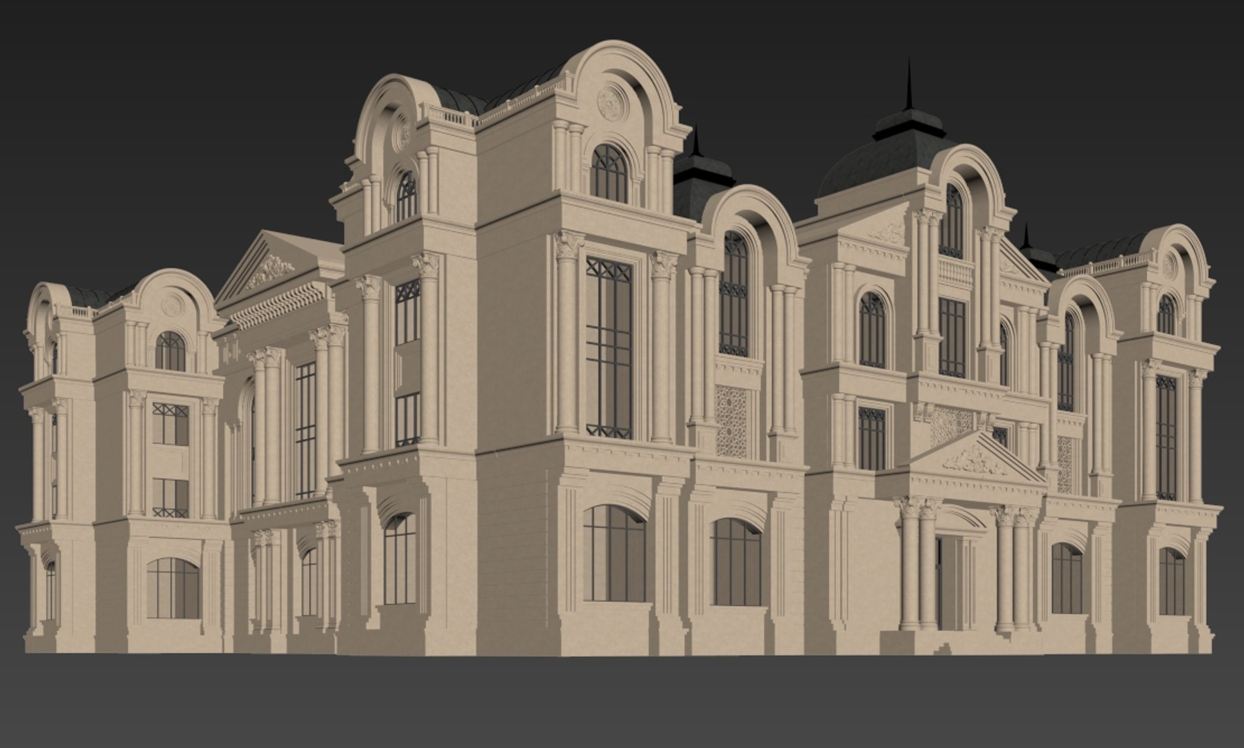 3D Model Commercial Building - TurboSquid 1454181