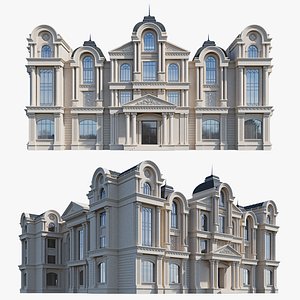 Classical building 3D model - TurboSquid 1286372