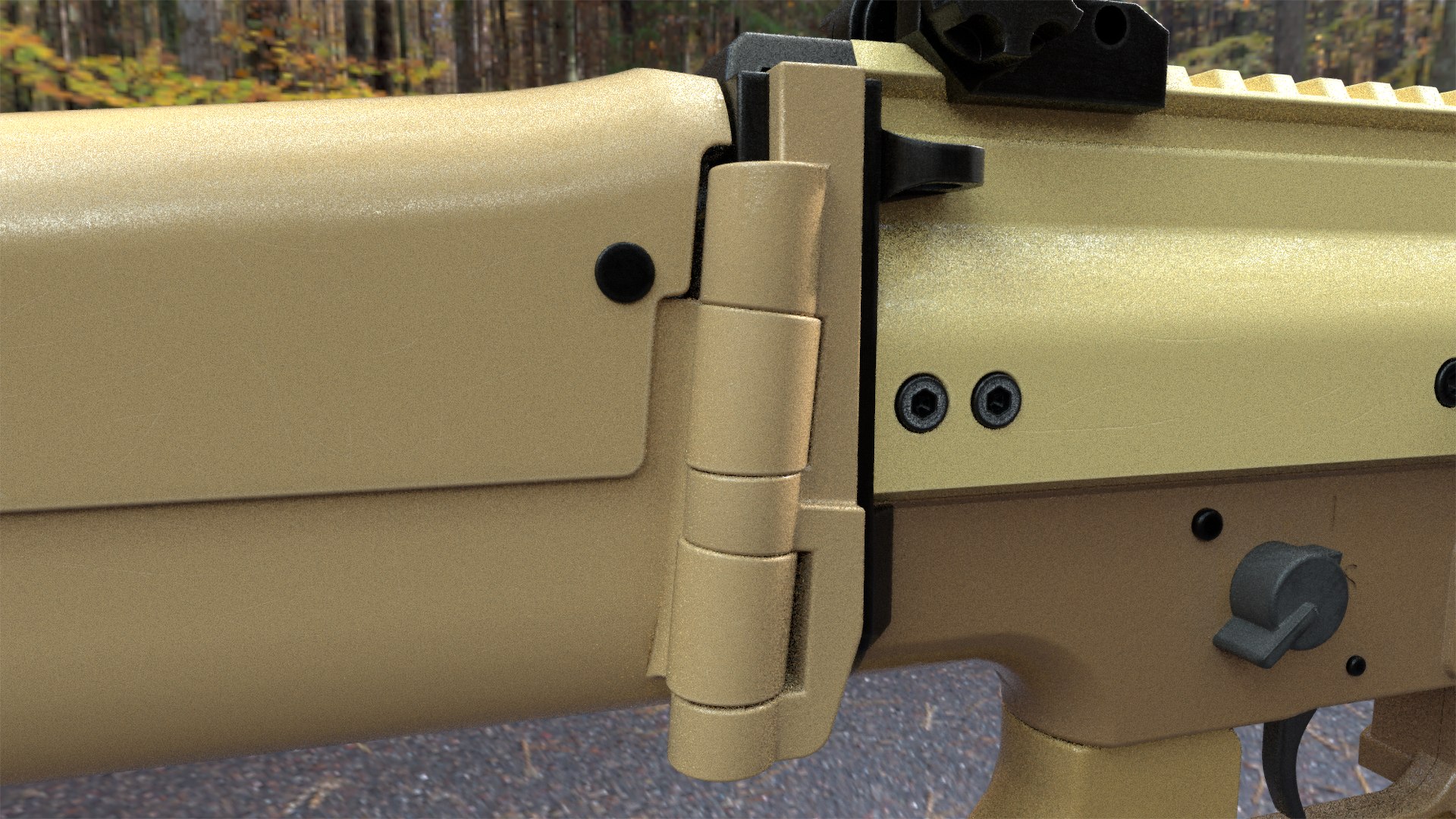 3D Model FN SCAR 17S NRCH - 4K - TurboSquid 1953717