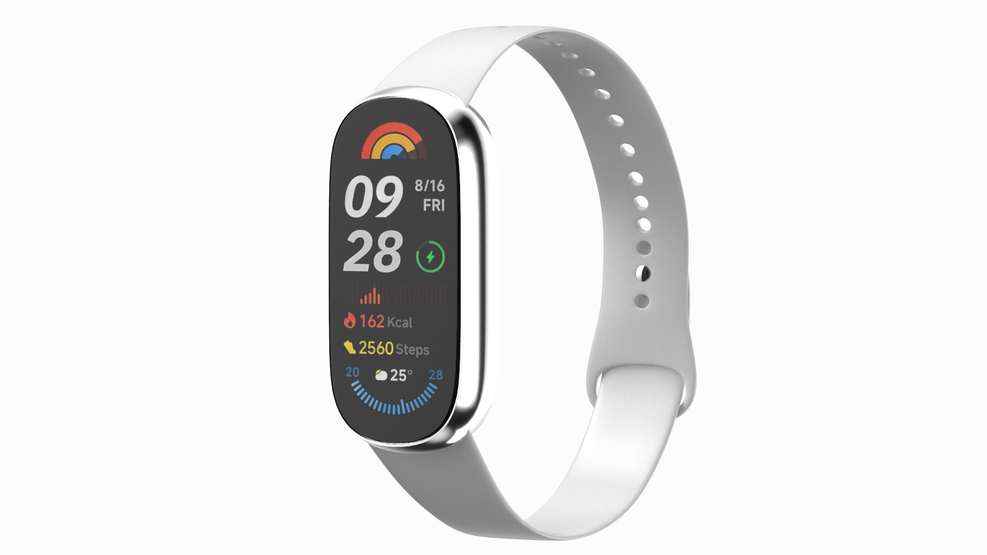 Xiaomi Smart Band 9 Pink Model - TurboSquid 2281032