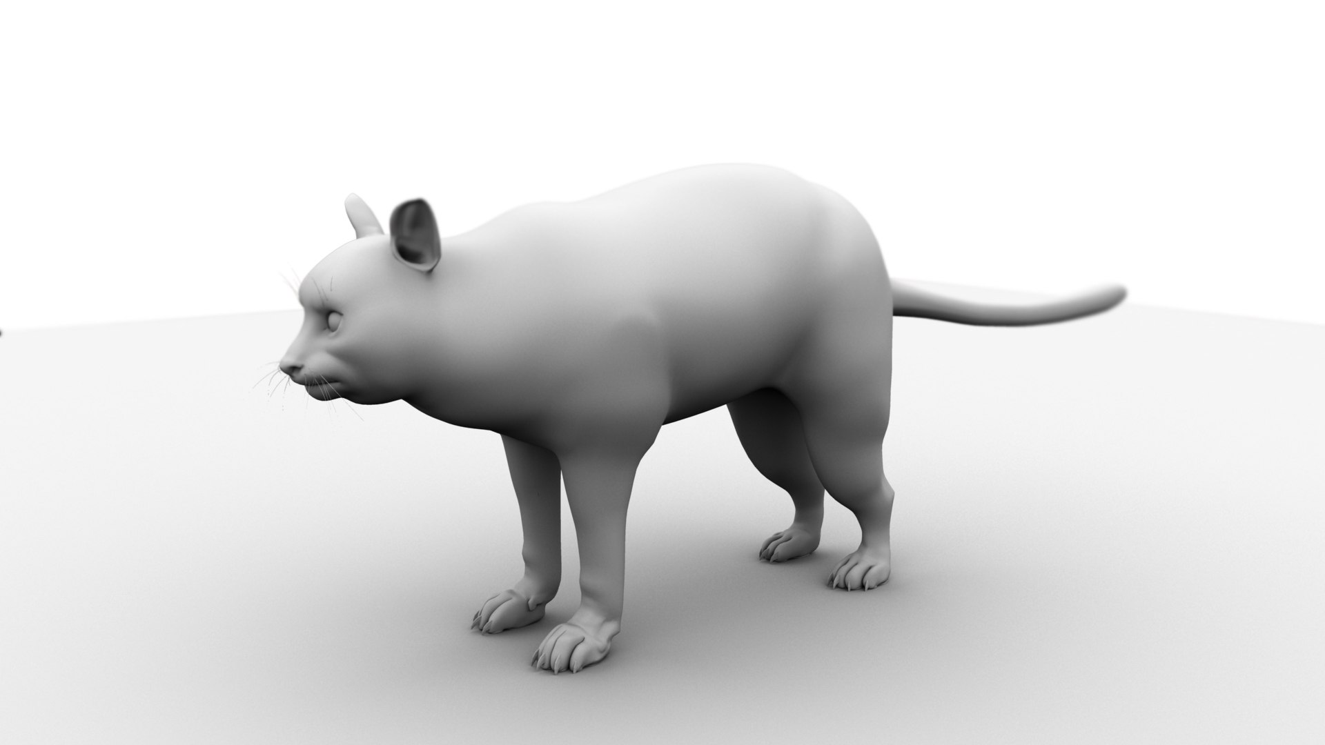 Cat Meme 3D Model - TurboSquid 1627563
