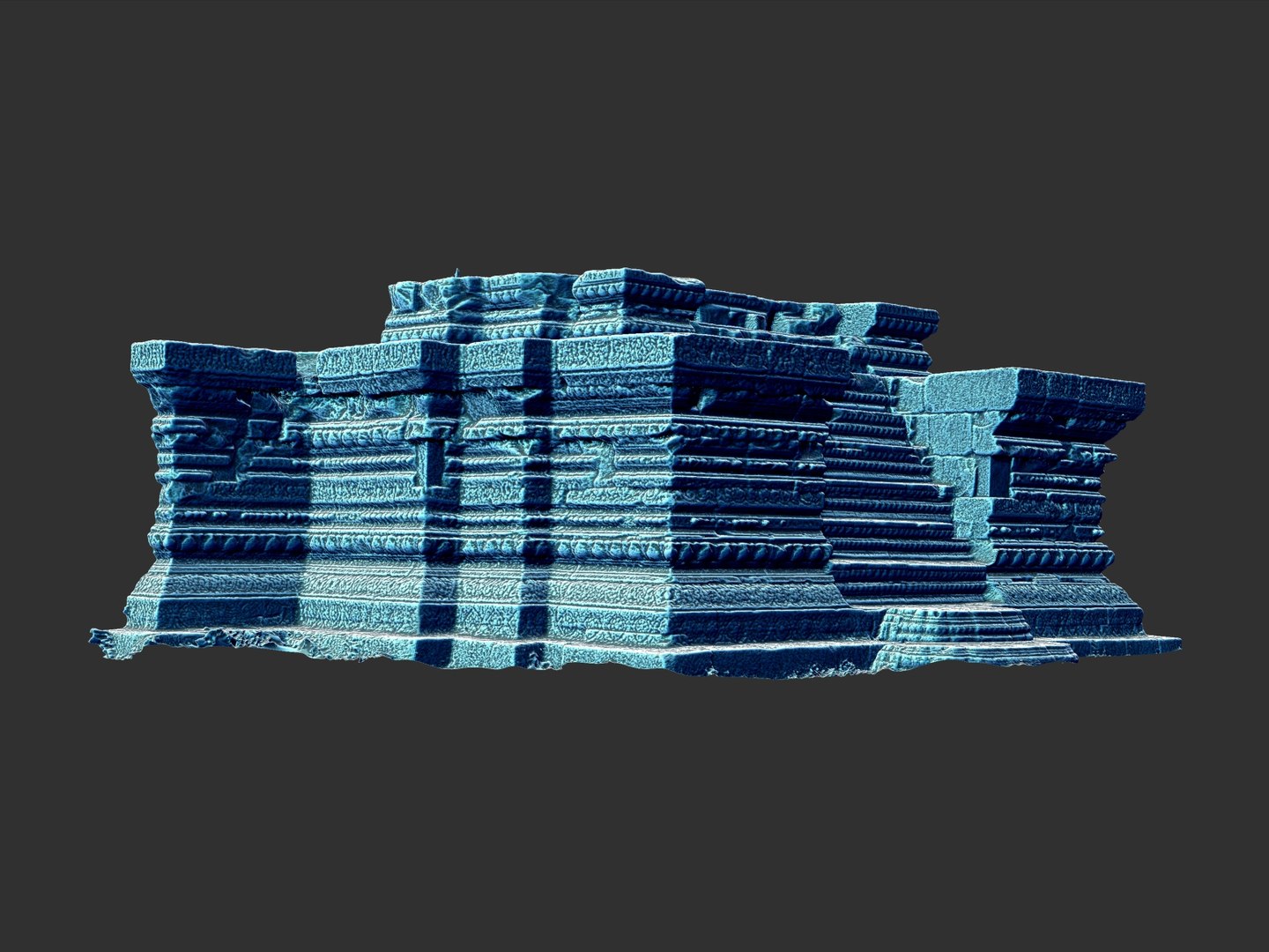 3d Model Of Ancient Stairs Ultra Hd