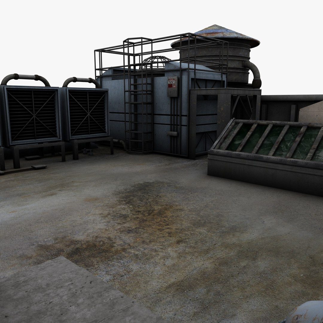 3d Model Roof Environment