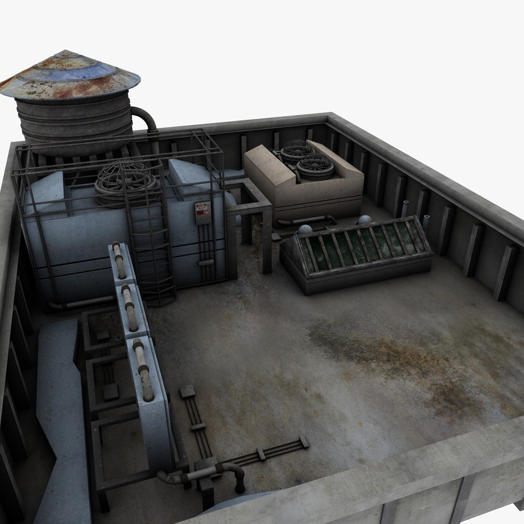 3d Model Roof Environment